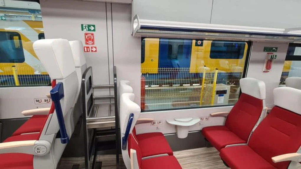 Primul tren nou cumpărat în România în ultimii 20 de ani pleacă ...