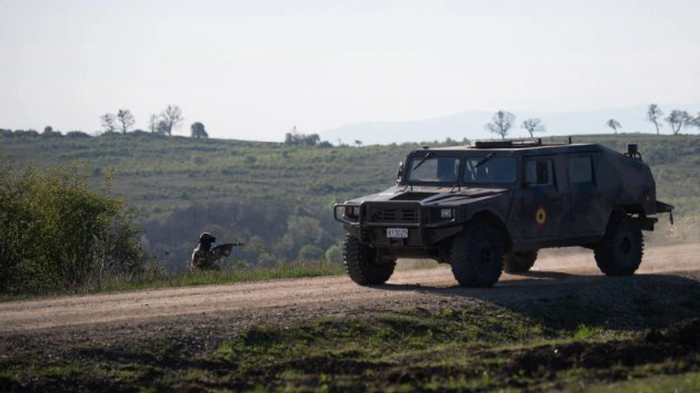 Noi exerciții militare în România. 1.700 de militari și 350 de vehicule ...